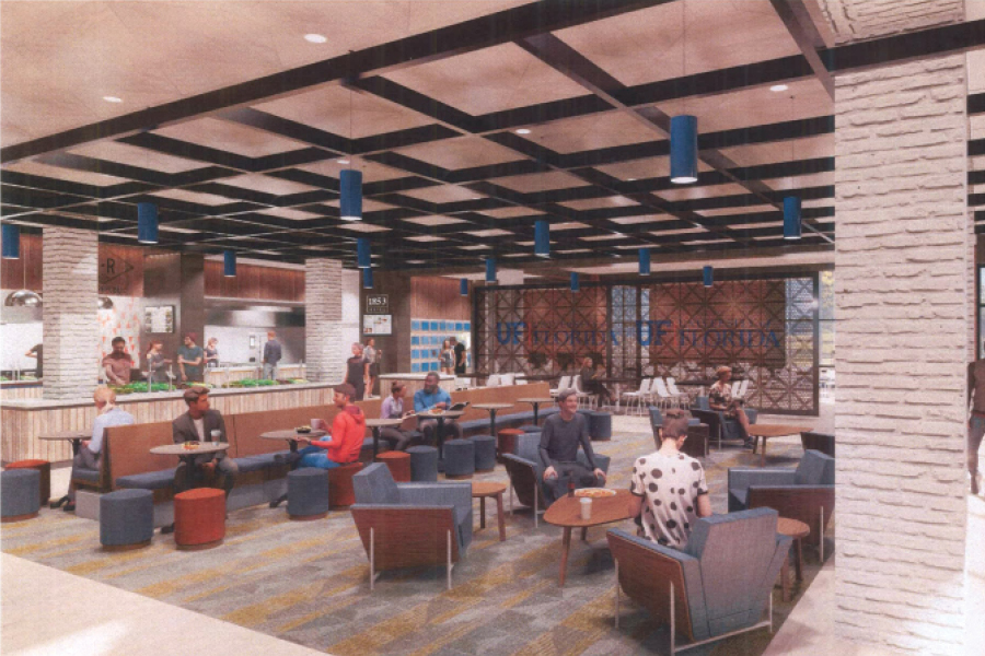 University of Florida Racquet Club Dining Renovation - Verdex Construction